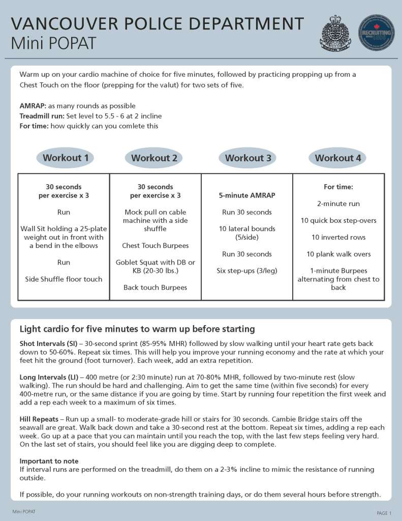 Recruiting Process for Police Officers - Vancouver Police Department